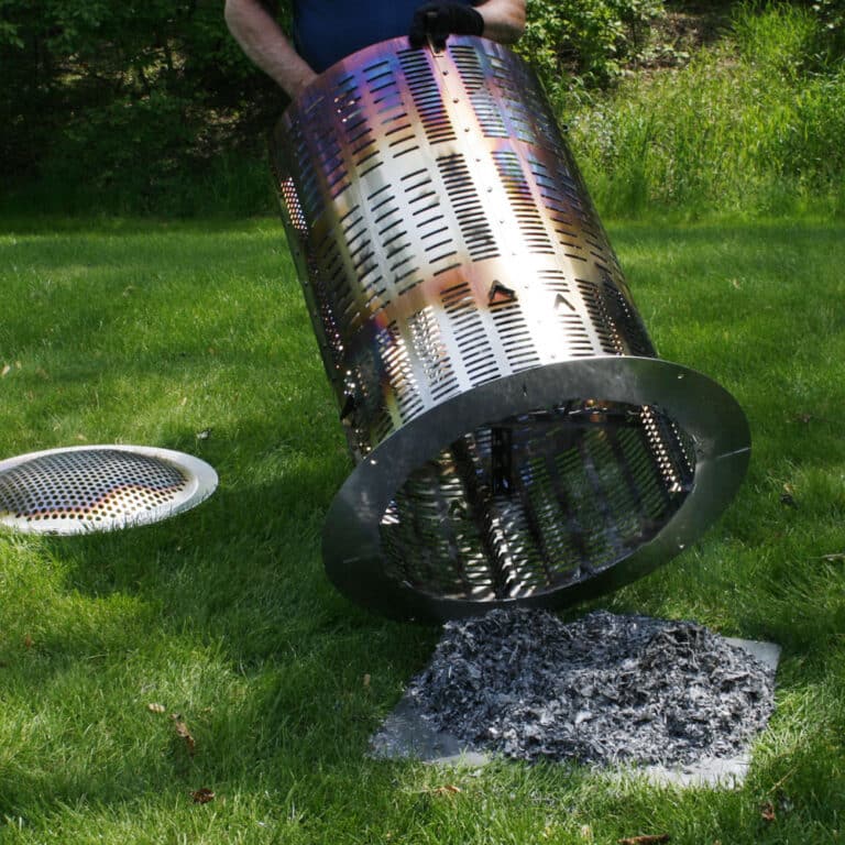 Burn Barrel Stainless Steel | Incinerator Yard Waste | Burn Right® Products