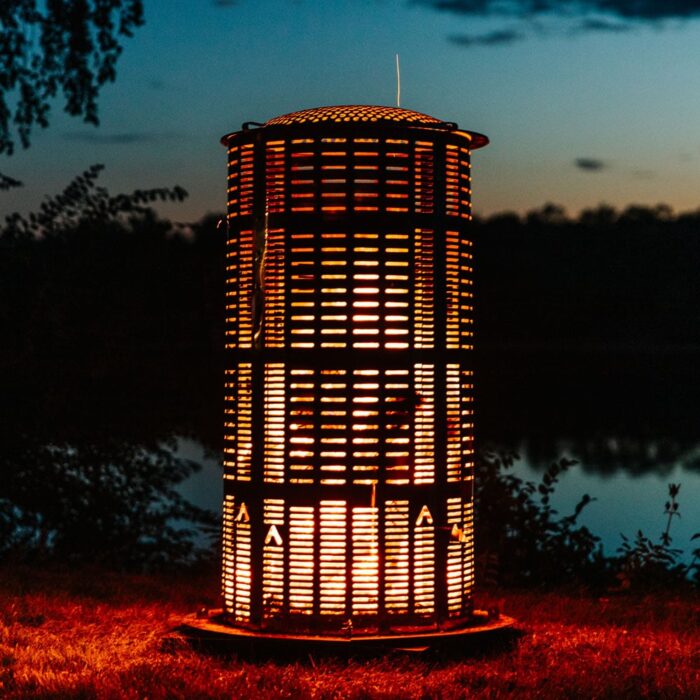 Burn Cage | Smokeless Firepit | Small Incinerator | Burn Right® Products