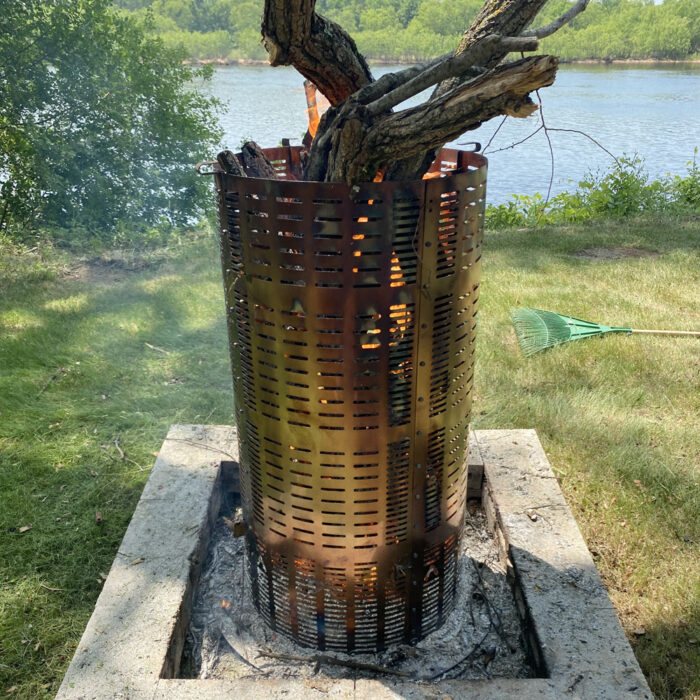 Burn Barrel Stainless Steel | Incinerator Yard Waste | Burn Right® Products
