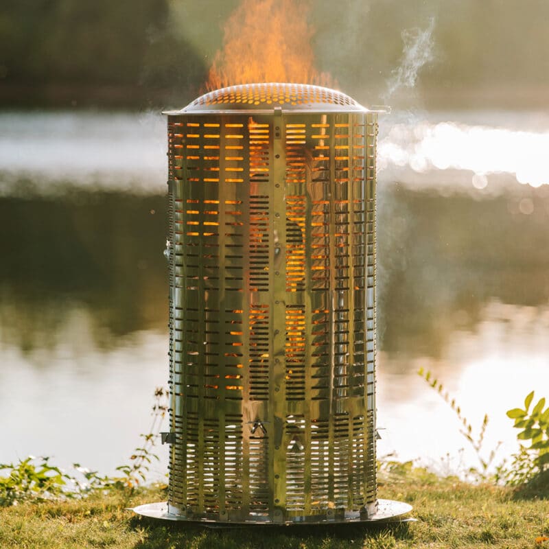 Burn Barrel Stainless Steel | Incinerator Yard Waste | Burn Right® Products