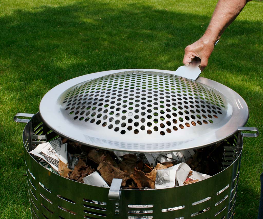 Portable Fire Pit | Smokeless Burn Barrel | Burn Right® Products