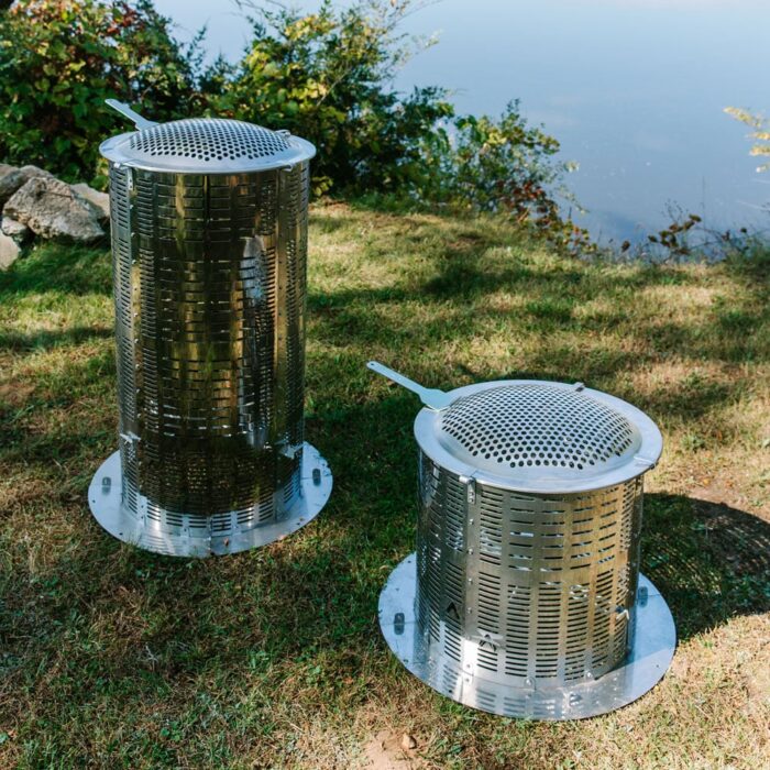 Burn Cage | Smokeless Firepit | Small Incinerator | Burn Right® Products